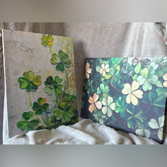 Wall Decor | Clover Wall Art Set 12x16 Canvas | Poshmark